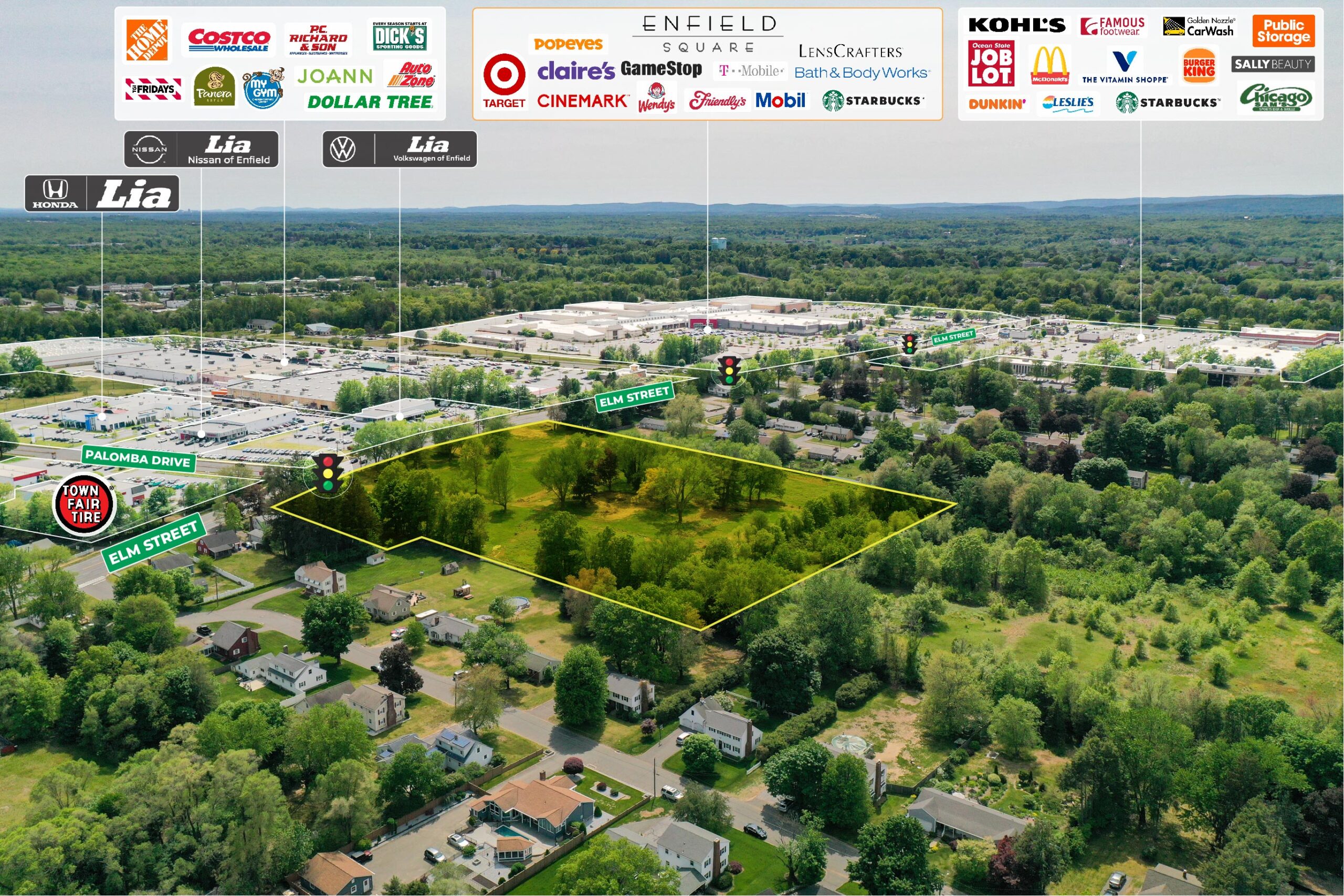 Enfield, CT – The Shops at Elm Street Square | New England Retail ...